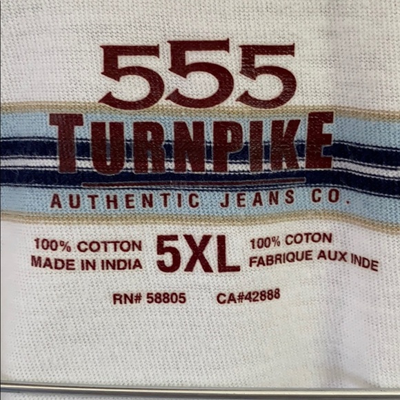 555 Turnpike | Shirts | 555 Turnpike Cotton Polo Style Shirt | Poshmark